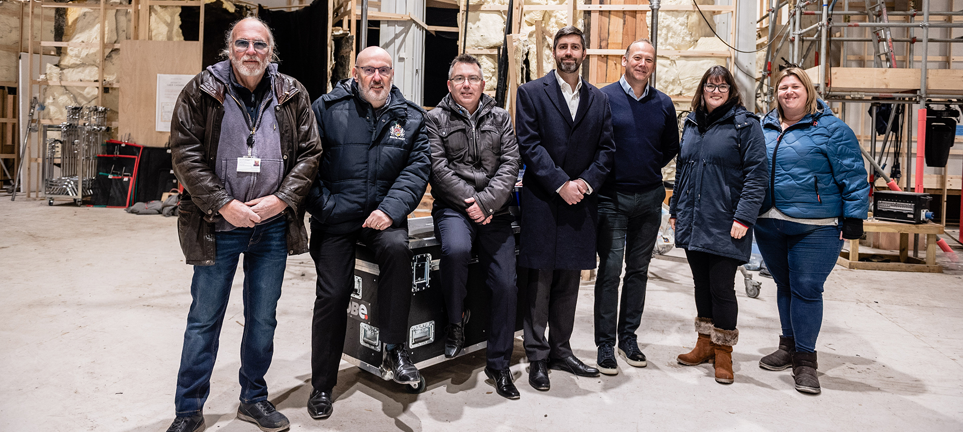 South Gloucestershire councillors tour Patchway Studios - Patchway Studios